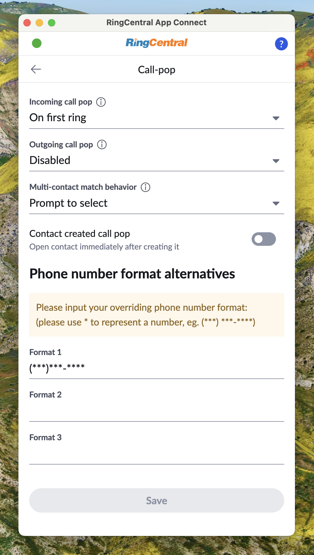 Insightly - App Connect for RingEX