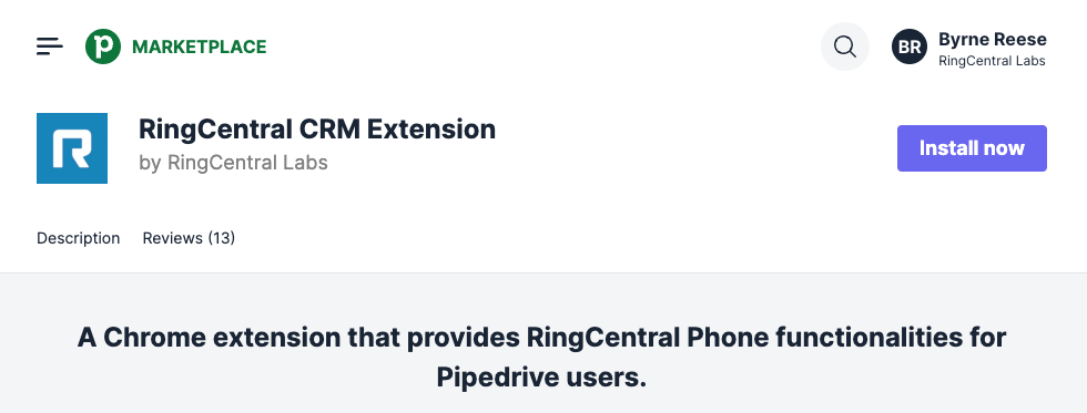 Pipedrive - App Connect for RingEX